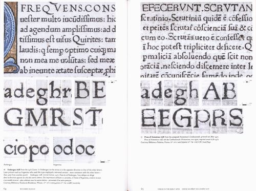 Gotico-Antica, Proto-Roman, Hybrid 15th Century Types Between Gothic ...