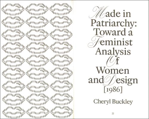 Cheryl Buckley - Made in Patriarchy